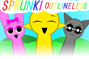 Sprunki Outlineless 🎮️ Sprunked.top